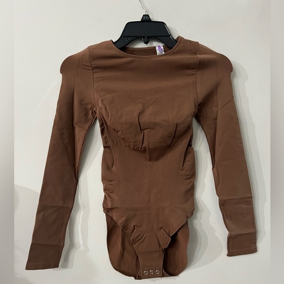 YITTY | Tops | New Yitty Nearly Naked Shapewear Long Sleeve Bodysuit ...